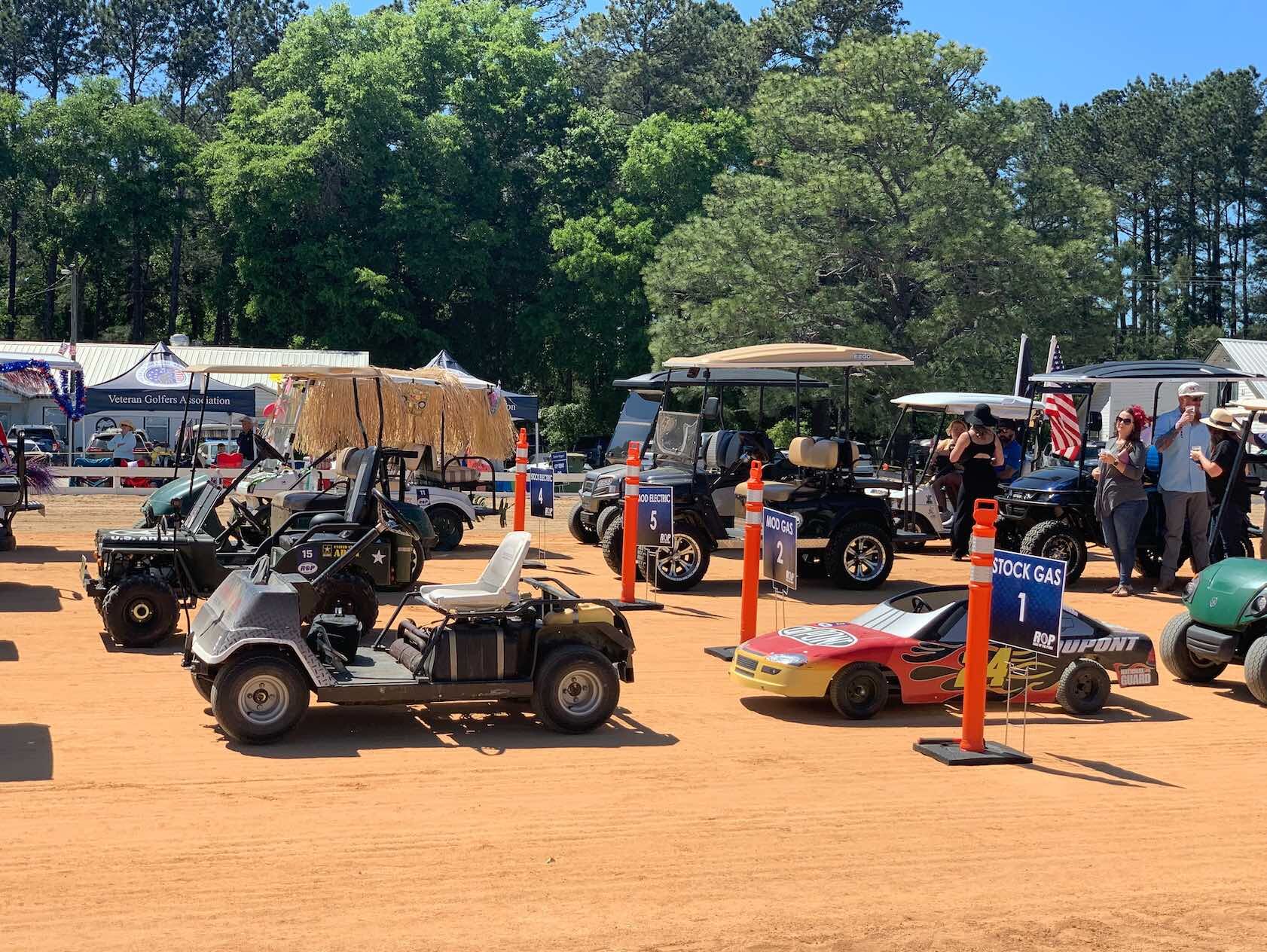 VGA's Race of the Pines Golf Cart Race | Corses and Horses